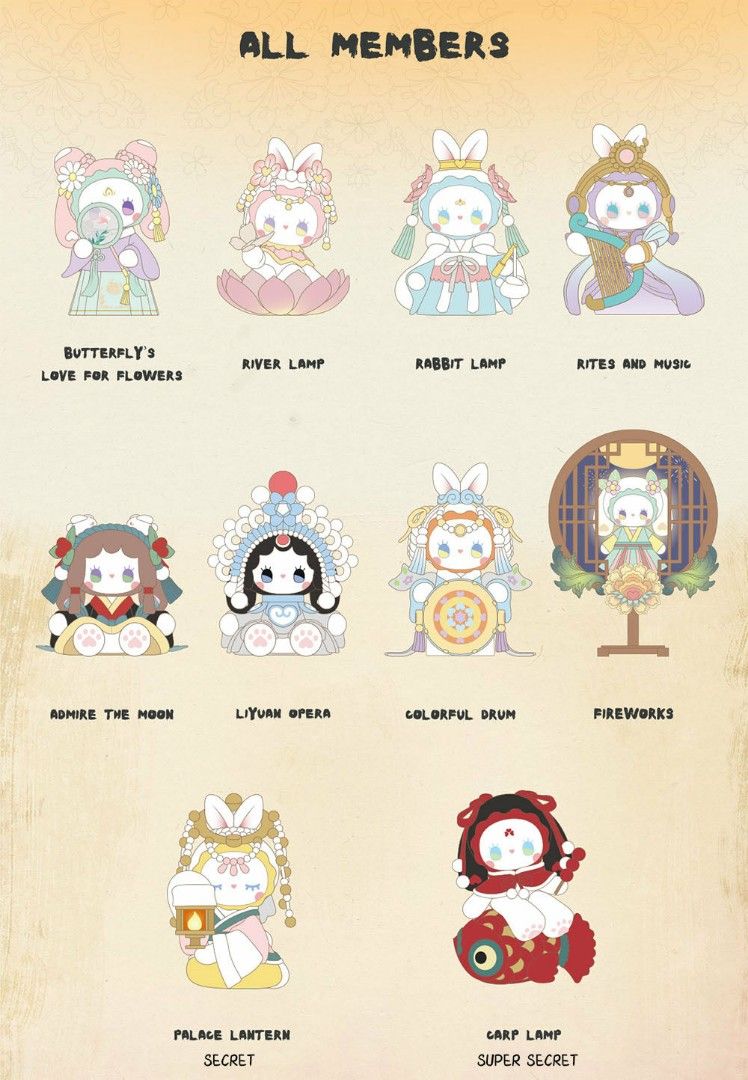 [EMMA] EMMA DIM LIGHTS SERIES FULL SET AND INDIVIDUAL CHARACTERS ...