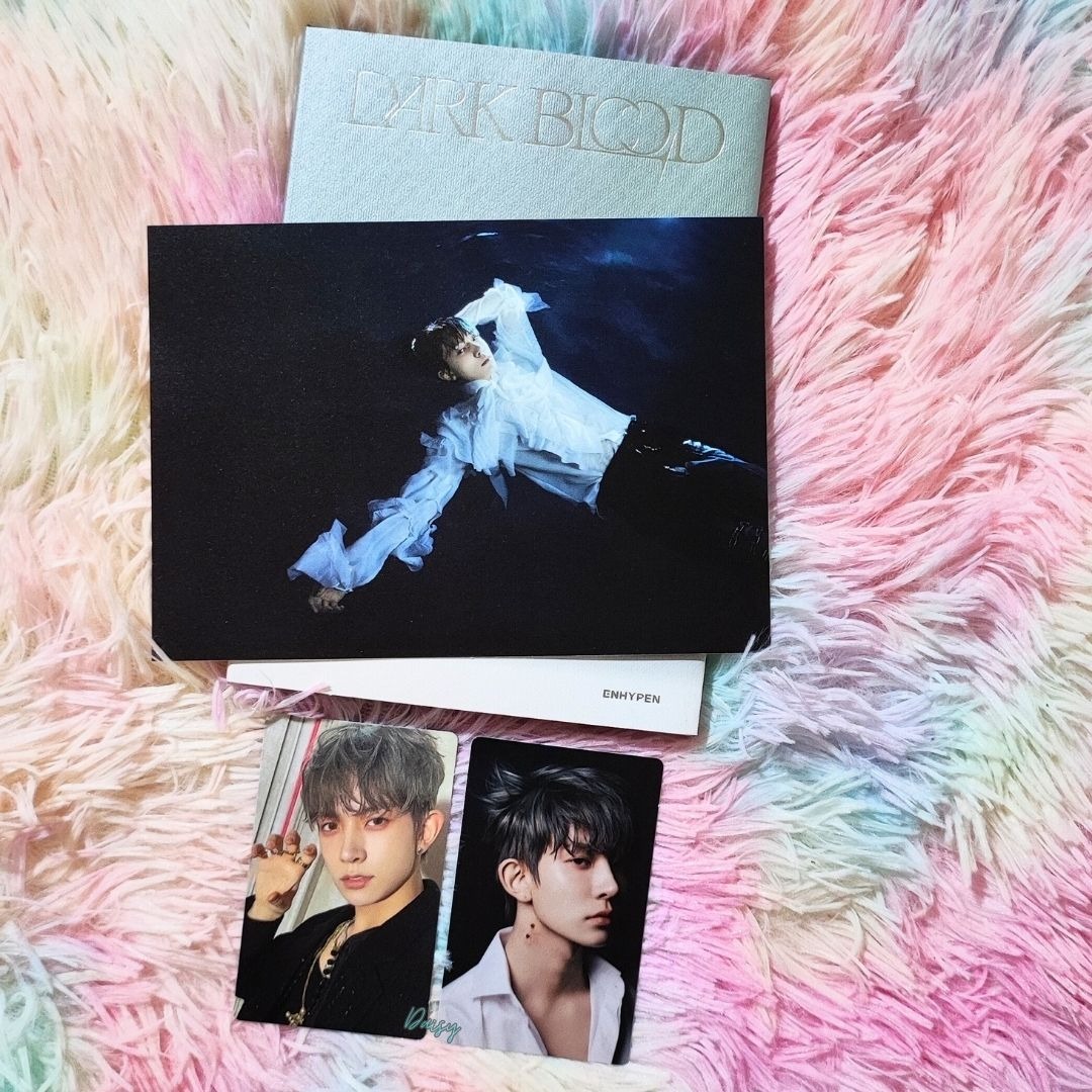 ENHYPEN DARK BLOOD (ENGENE ver.) Heeseung Set 03, Hobbies & Toys ...