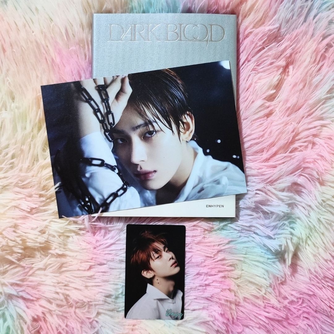 ENHYPEN DARK BLOOD (ENGENE ver.) Sunoo Set 01, Hobbies & Toys ...