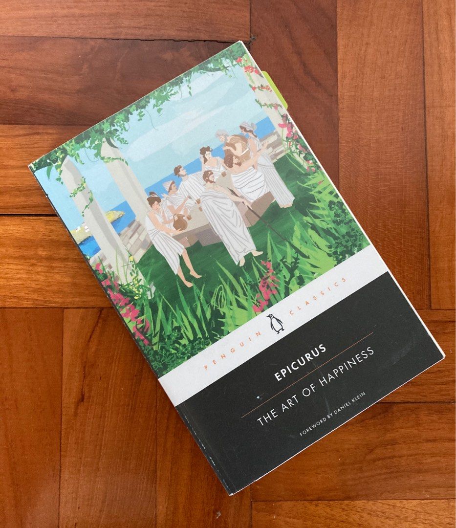 Epicurus, The Art of Happiness, 興趣及遊戲, 書本 & 文具, 小說 & 故事書 - Carousell