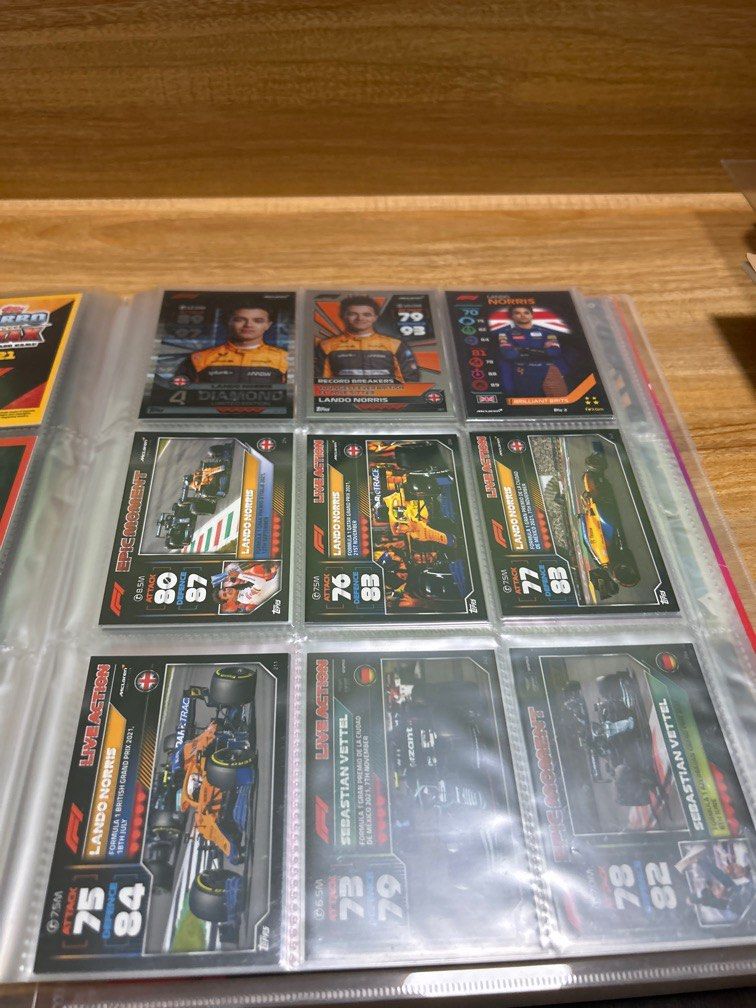 F1 cards whole file, Hobbies & Toys, Toys & Games on Carousell