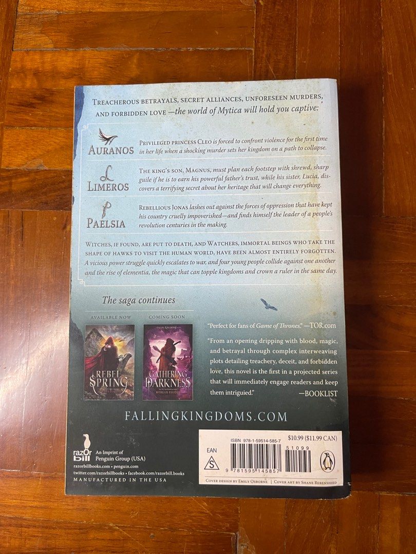 Falling Kingdoms, Hobbies & Toys, Books & Magazines, Storybooks on ...