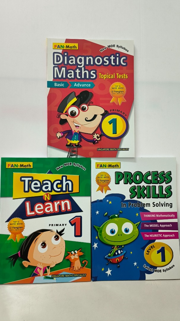 FAN-MATH P1 Math Assessment (Bundle), Hobbies & Toys, Books & Magazines ...