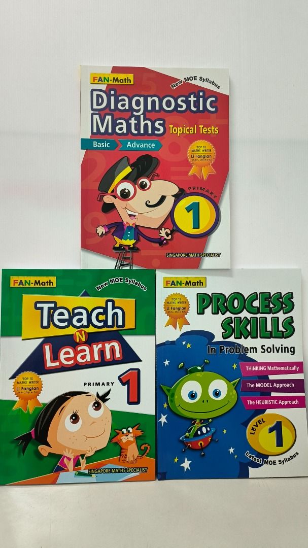 FAN-MATH P1 Math Assessment (Bundle), Hobbies & Toys, Books & Magazines ...