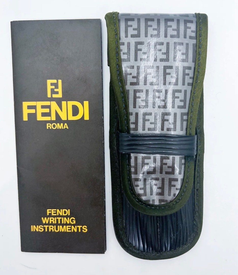 Fendi ballpoint pen and mechanical pencil set with pouch, Hobbies ...