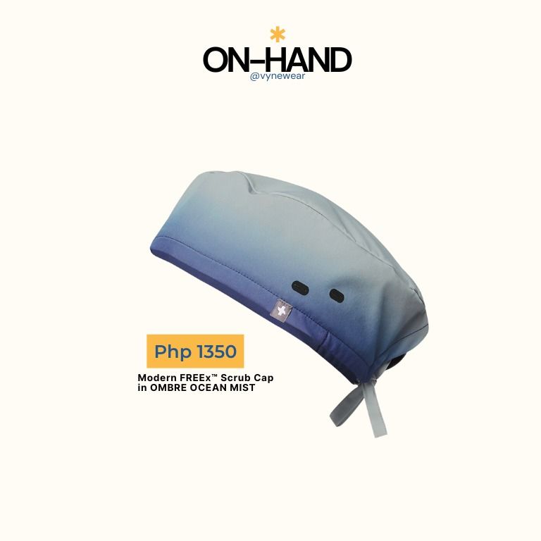 FIGS Modern FREEx Scrub Cap in Ombre Ocean Mist, Men's Fashion ...