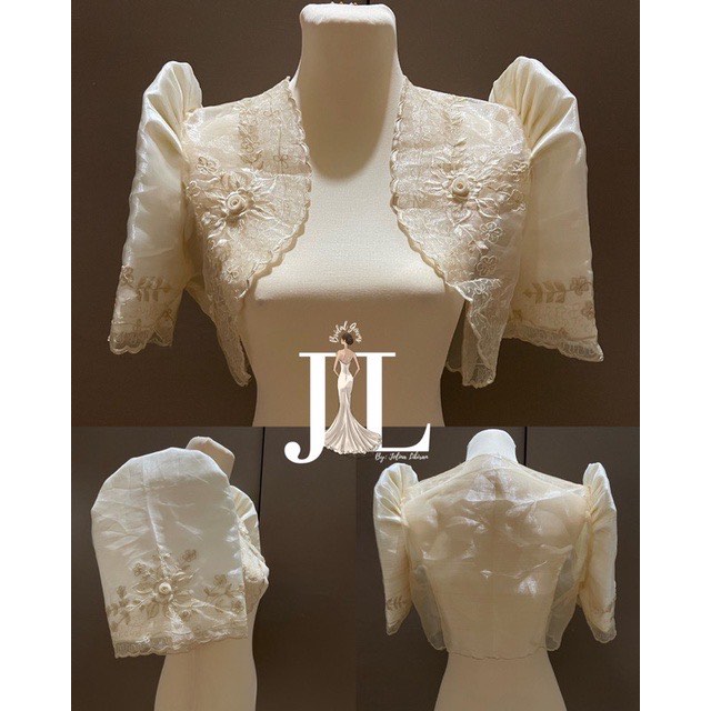 Filipiniana Bolero - Mestiza Sleeves, Women's Fashion, Coats, Jackets ...