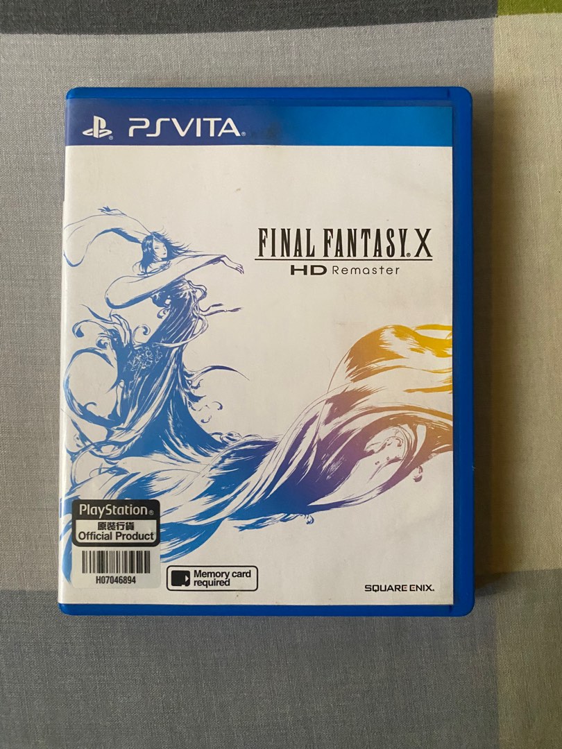 Final Fantasy X Ps Vita Video Gaming Video Games Playstation On