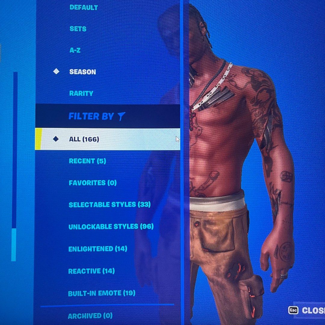Fortnite Account Stacked (Travis Scott, STW), Video Gaming, Gaming ...