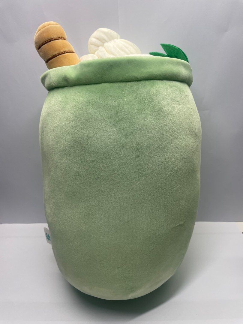 Fun Claw Boba/Bubble Tea Green Plush Toy, Hobbies & Toys, Toys & Games ...
