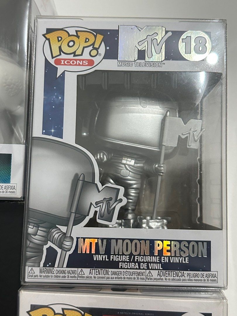 Funko Pop - MTV Moon Person, Hobbies & Toys, Toys & Games on Carousell