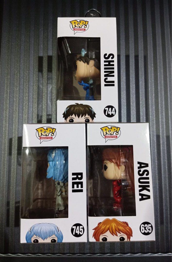 Funko Pop! Animation: Neon Genesis Evangelion Set, Hobbies & Toys, Toys ...