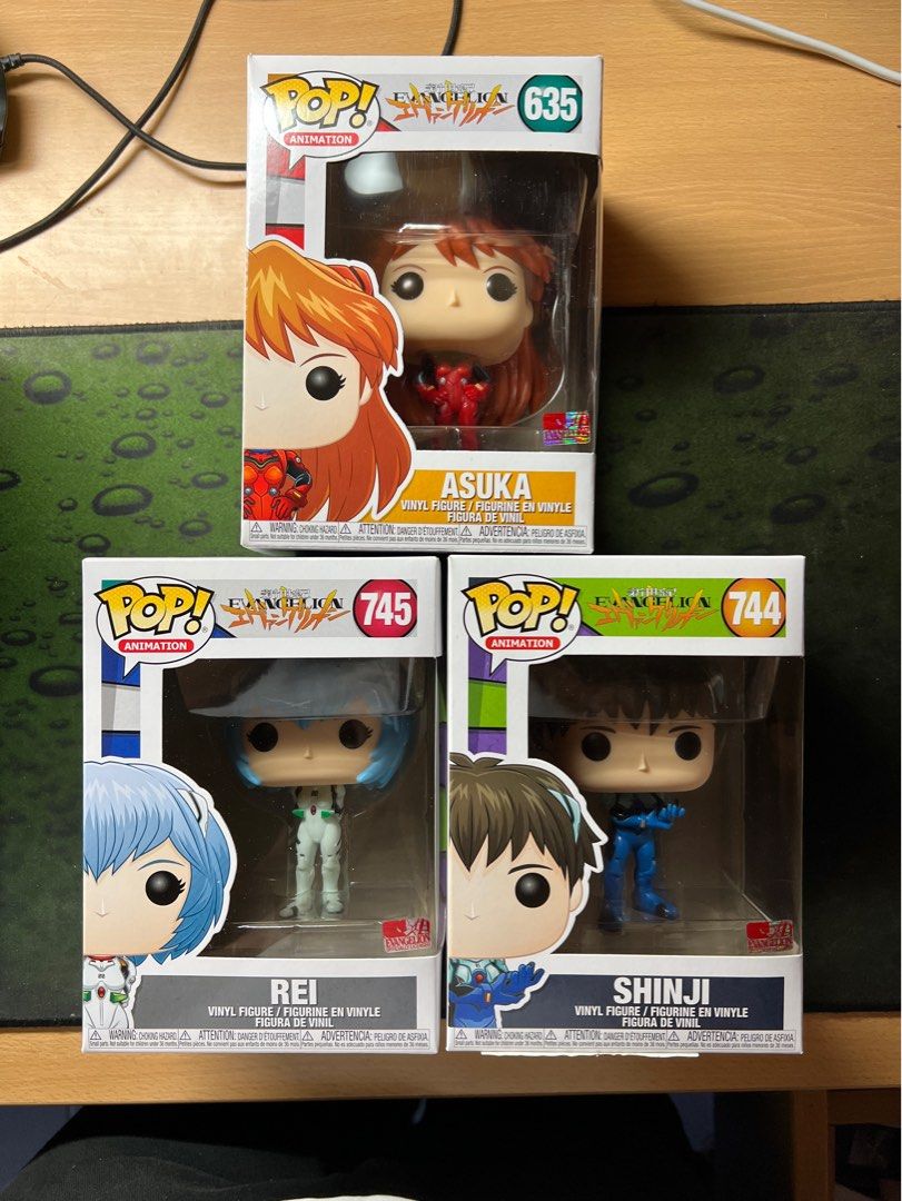 Funko Pop! Animation: Neon Genesis Evangelion Set, Hobbies & Toys, Toys ...