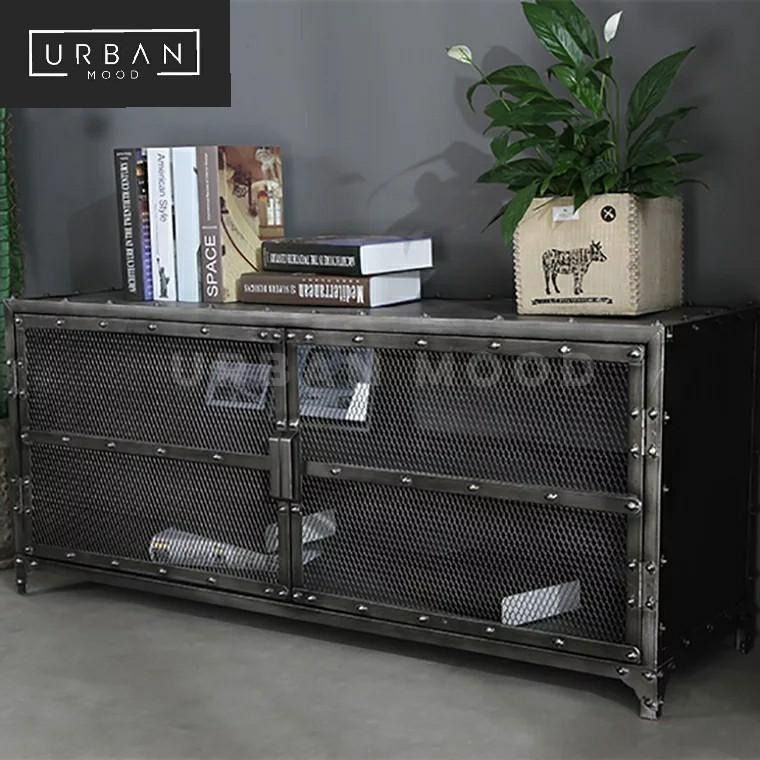 FUSE Industrial Metal Sideboard, Furniture & Home Living, Furniture ...
