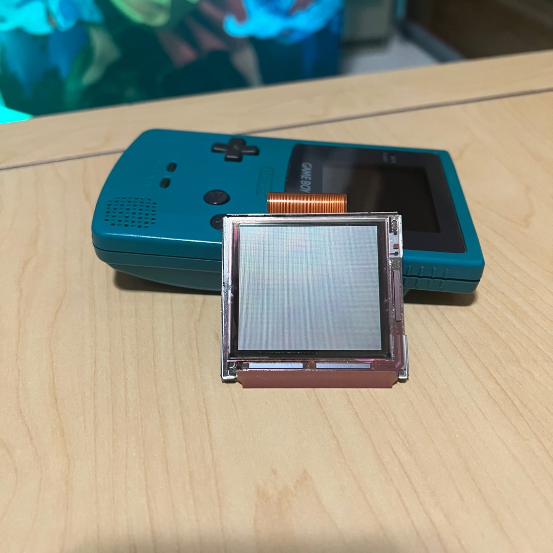 Gameboy Colour original screen replacement, Video Gaming, Video Game ...