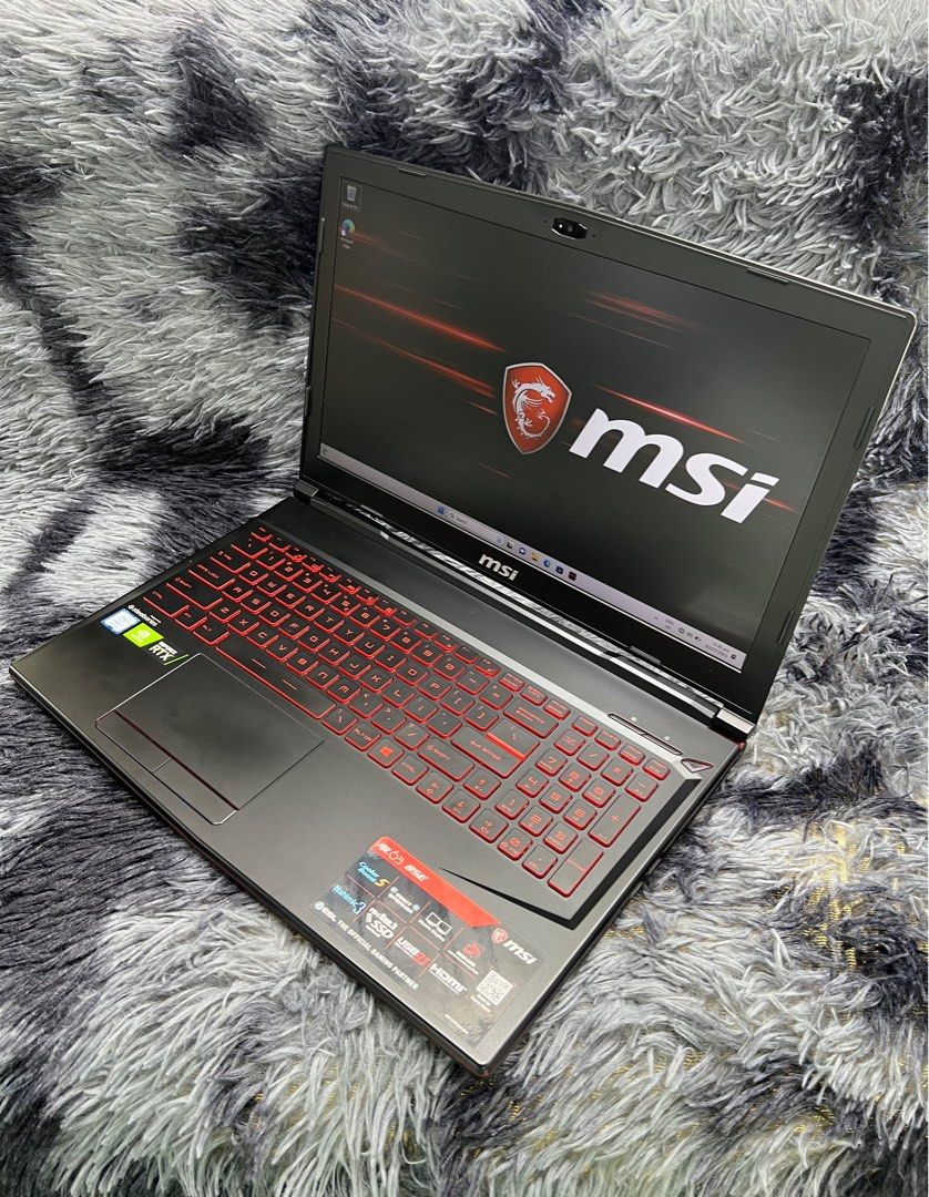 Gaming LapTop MSI GL63 Core i7 16Gb Ram 1Tb+ 256Gb SSD 15inch FHD RTX ...