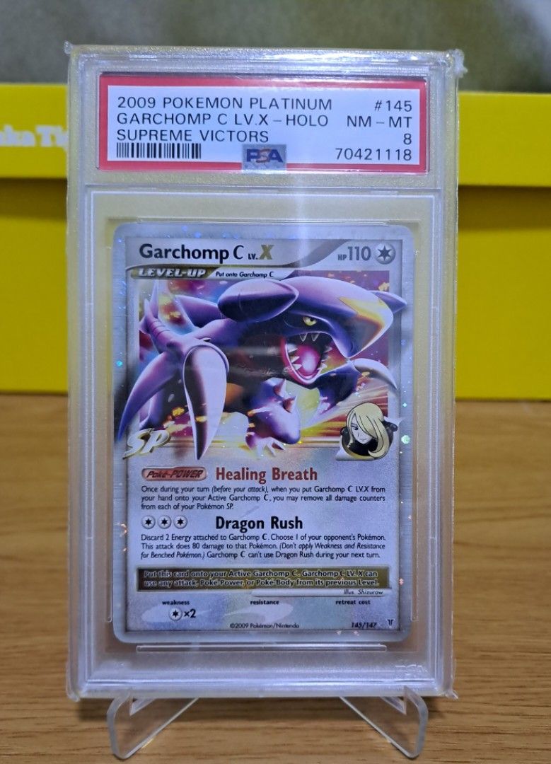 Garchomp Supreme Victors Holo Rare Vintage Pokemon Card PSA, Hobbies ...