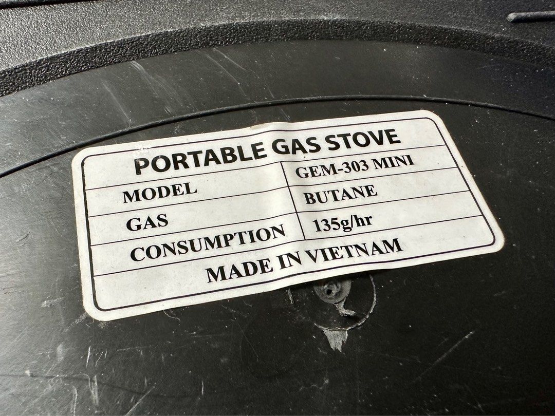 GEM portable Mini Butane Gas Stove on Carousell