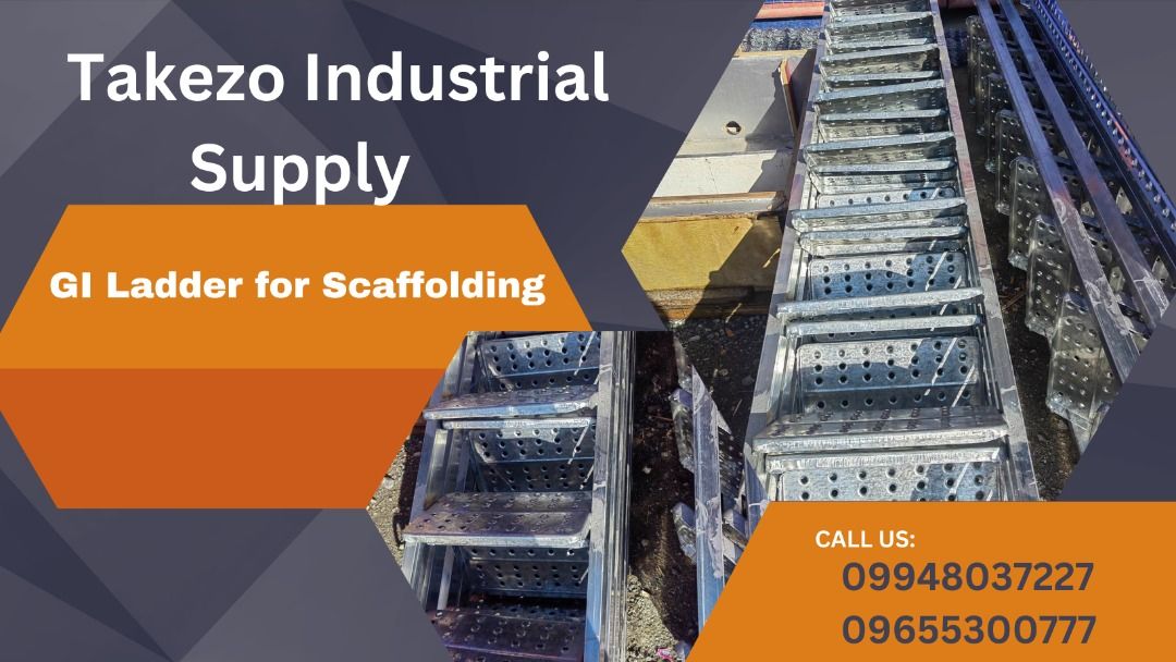 Gi ladder for Scaffolding, Commercial & Industrial, Construction Tools ...