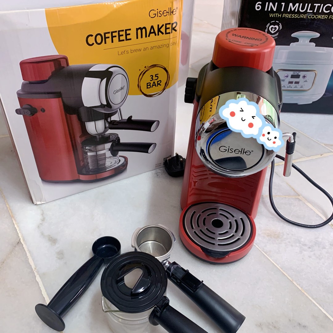 Giselle Coffee Maker Machine, TV & Home Appliances, Kitchen Appliances ...