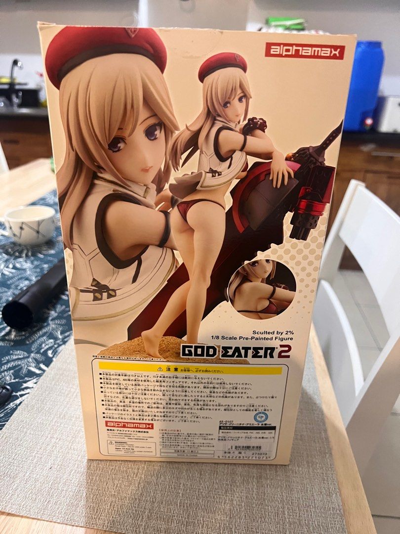 God Eater 2 Alisa Llyinichna Omela Swimsuit version 1:8 scaled figurine, Hobbies & Toys, Toys ...