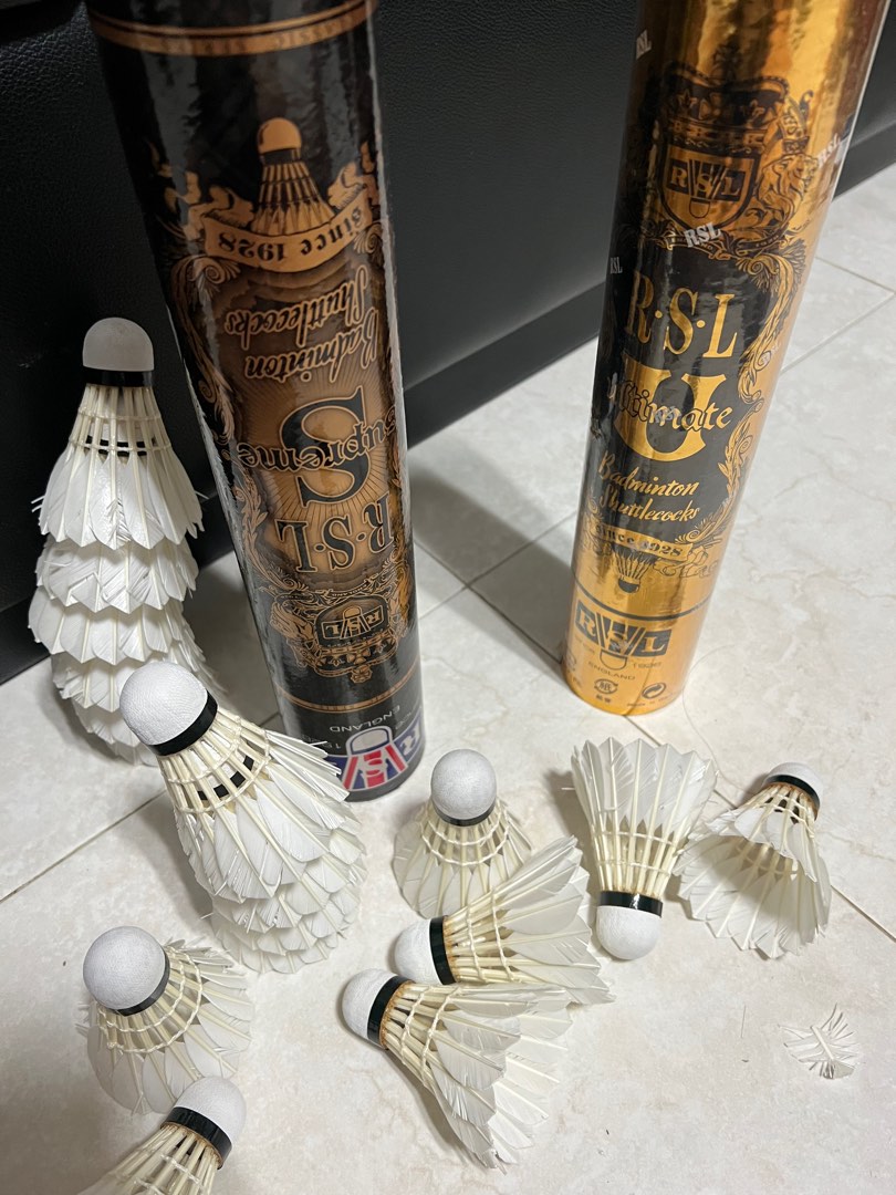 Good Secondhand RSL Shuttle, Sports Equipment, Sports & Games, Racket ...