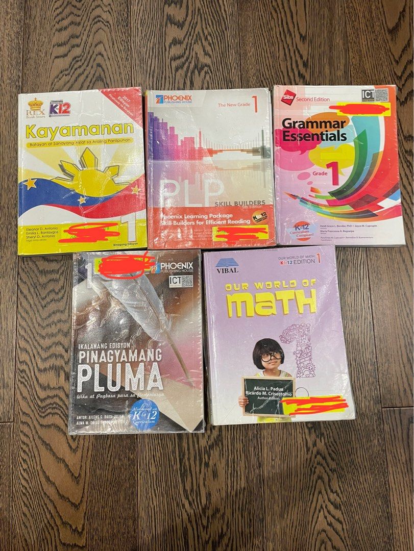 Grade 1 books (used) on Carousell