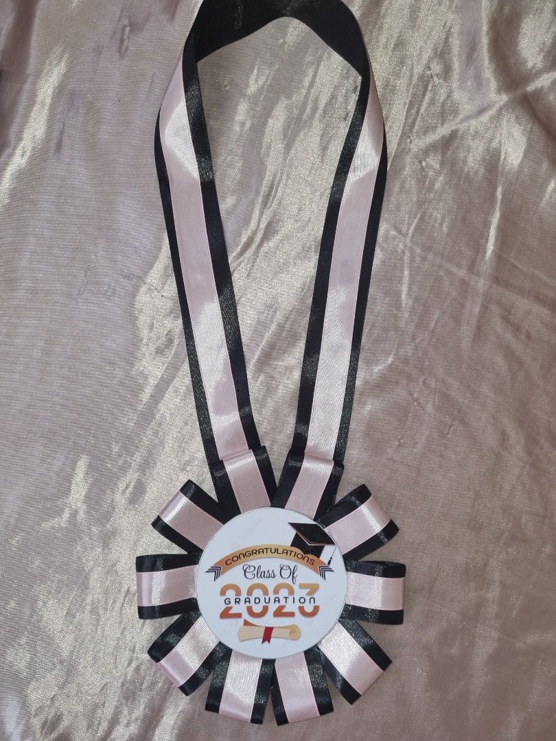 Graduation 2023 Sash Garland Satin Silk, Hobbies & Toys, Stationary ...