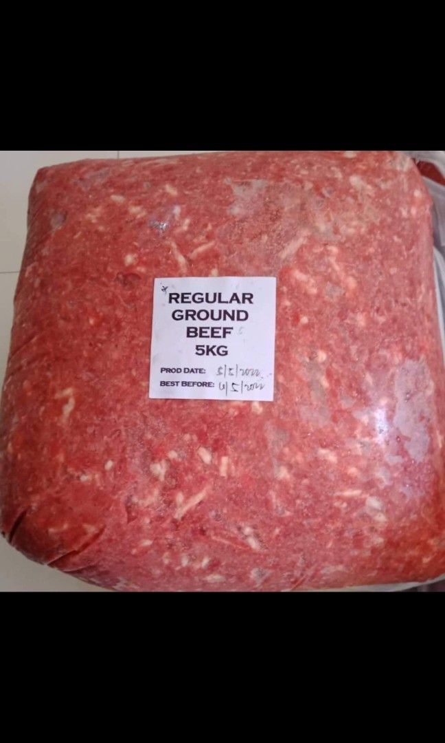 Ground beef frozen imported, Food & Drinks, Fresh Produce on Carousell
