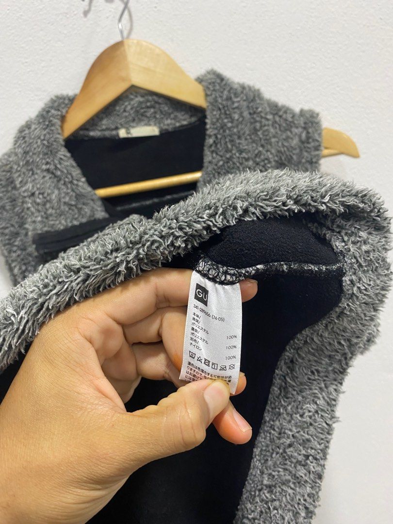 GU FLEECE VEST HIKING JACKET, Men's Fashion, Coats, Jackets and ...