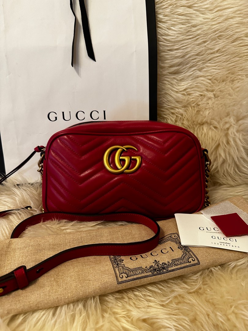 Gucci Camera Bag Medium, Luxury, Bags & Wallets on Carousell