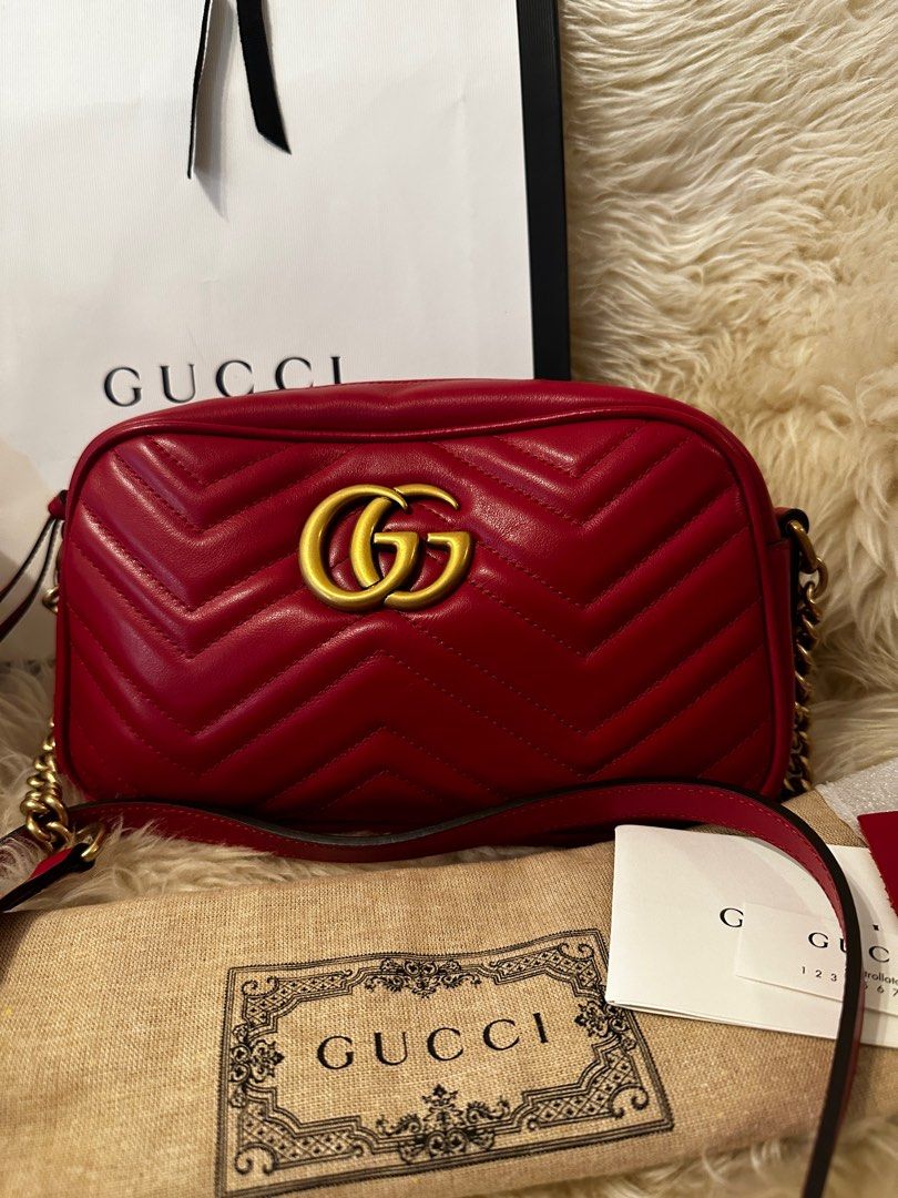 Gucci Camera Bag Medium, Luxury, Bags & Wallets on Carousell