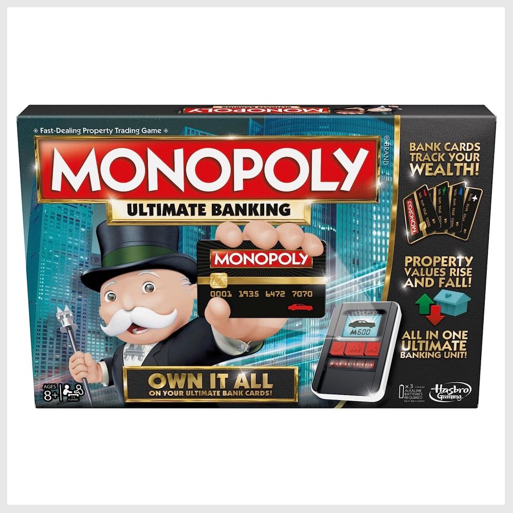 Hasbro Gaming Monopoly Ultimate Banking Board Game (exclusive), Hobbies ...