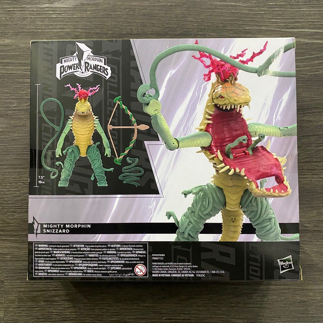 Hasbro: Power Rangers Lightning Collection - Mighty Morphin Snizzard ...