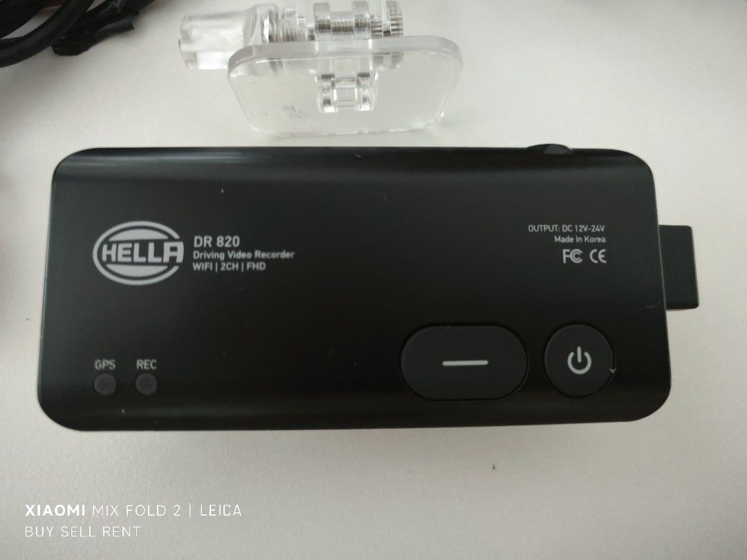 Hella DR820 Car Camera, Car Accessories, Accessories on Carousell