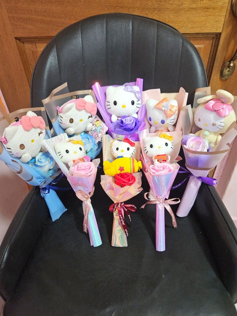 Hello Kitty Graduation Bouquets, Hobbies & Toys, Stationery & Craft ...
