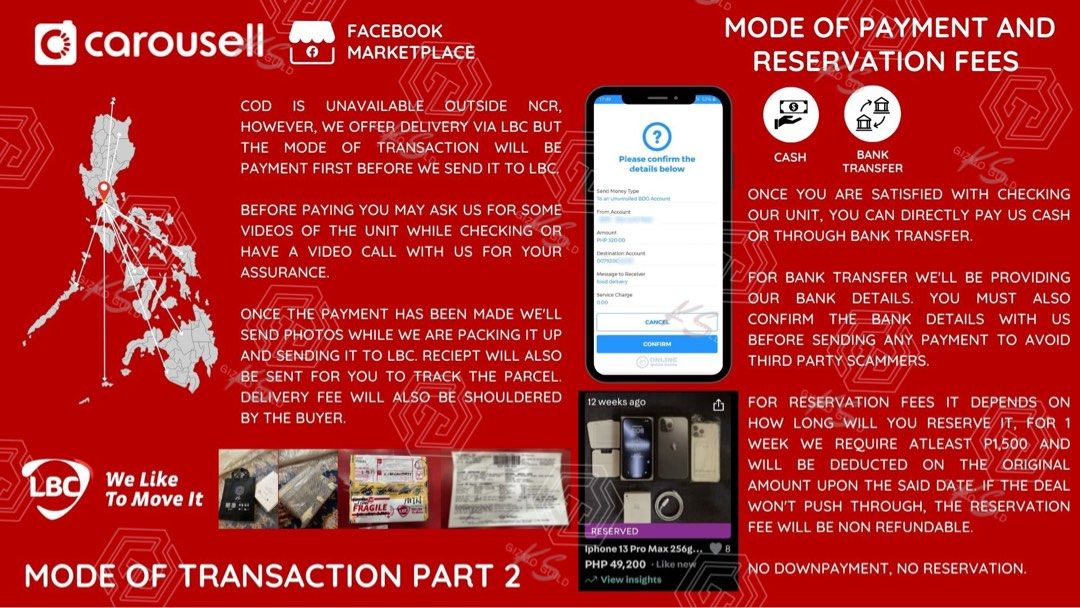 Here are your Step by Step Guidelines on Carousell