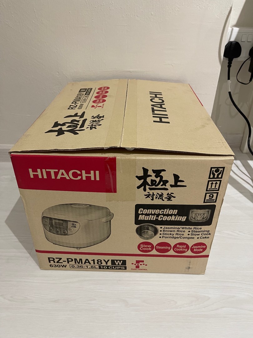 Hitachi Multi-Cooker RZ-PMA18Y, TV & Home Appliances, Kitchen ...