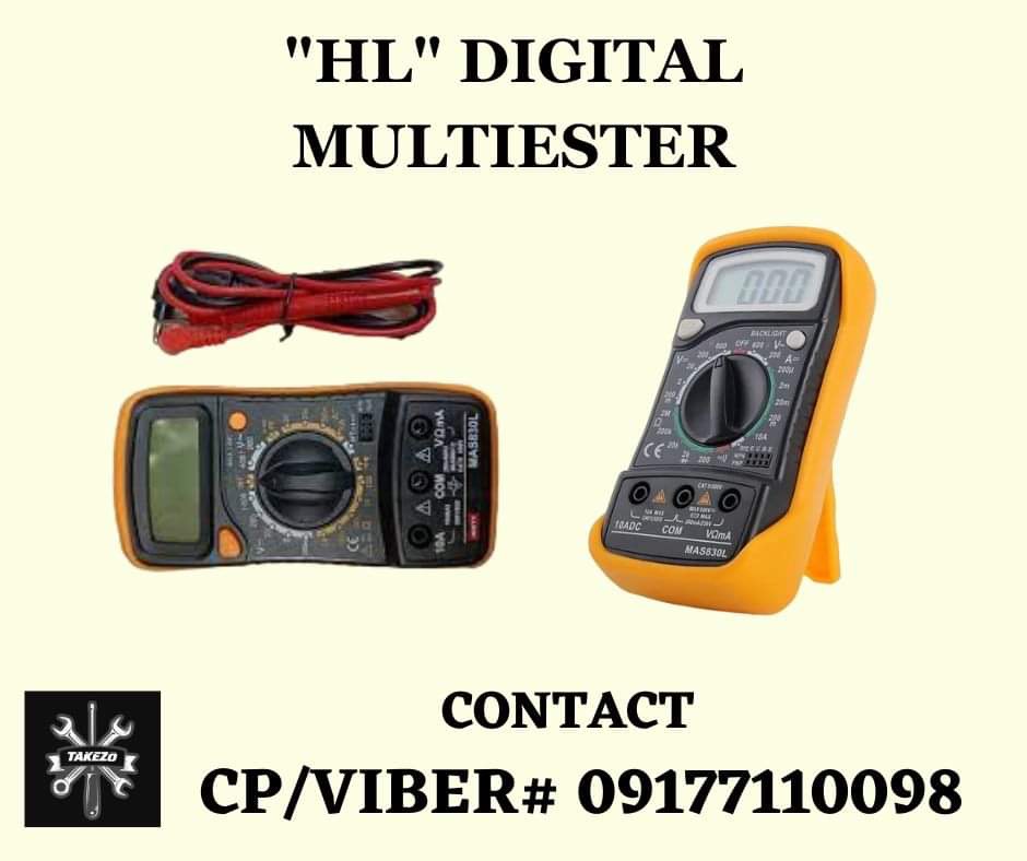HL DIGITAL MULTITESTER, Commercial & Industrial, Industrial Equipment ...