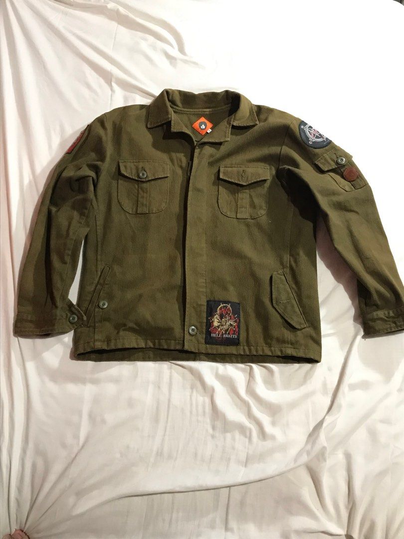 Humblezing Jacket With Slayer Patch on Carousell