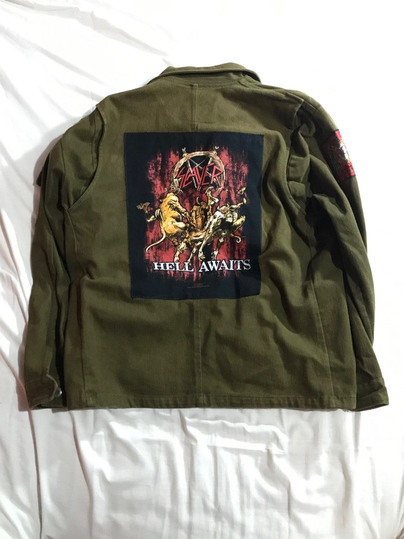 Humblezing Jacket With Slayer Patch on Carousell