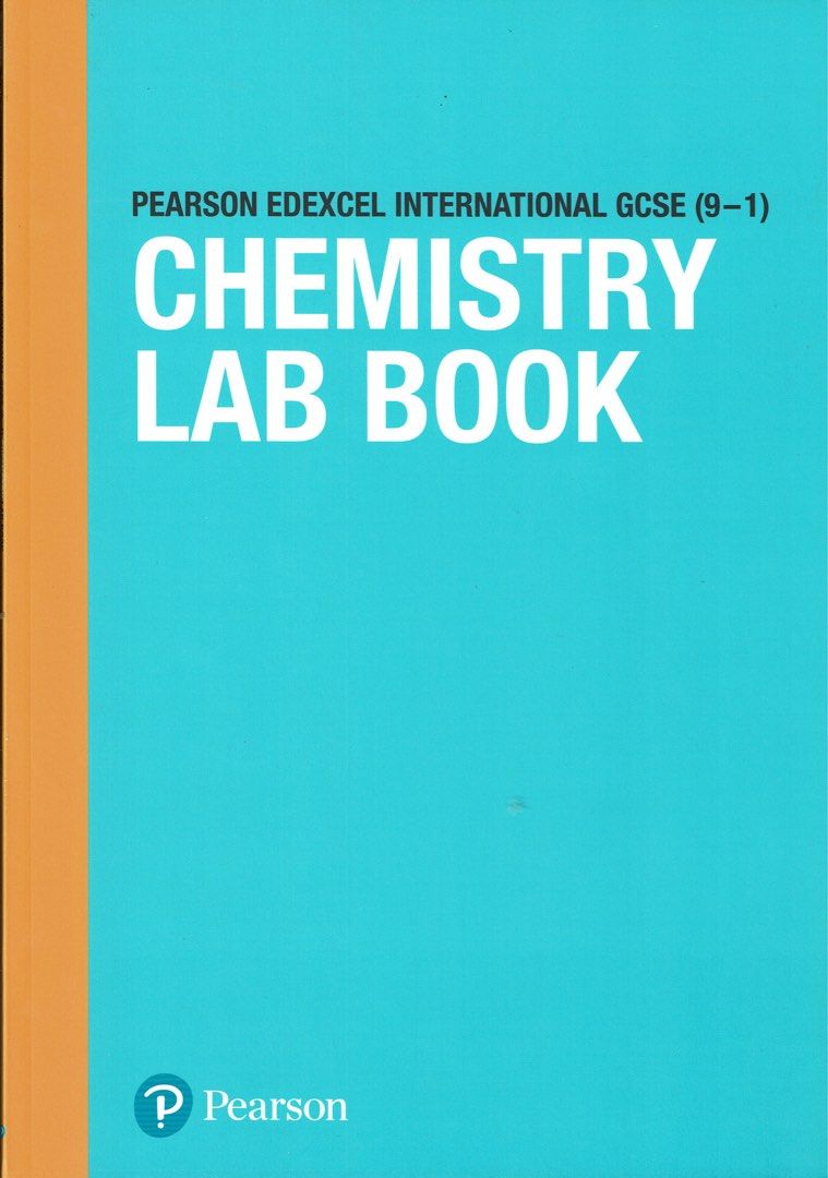 IGCSE Edexcel Chemistry Lab Book, 興趣及遊戲, 書本 & 文具, 教科書 - Carousell