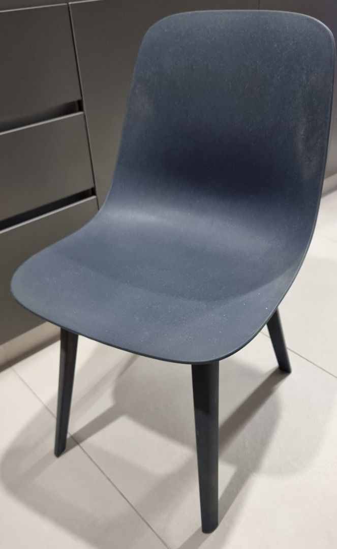 IKEA ODGER Chair (Blue), Furniture & Home Living, Furniture, Chairs on ...