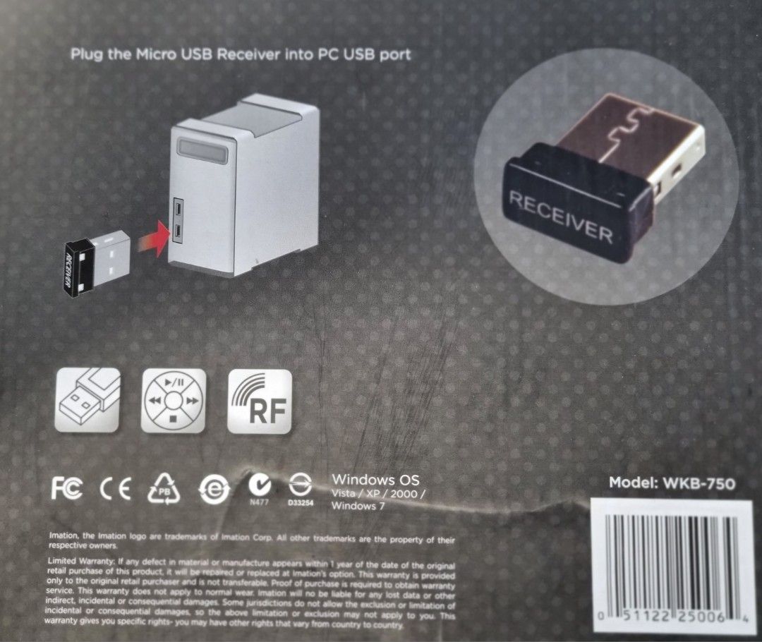 imation wireless keyboard, Computers & Tech, Parts & Accessories ...