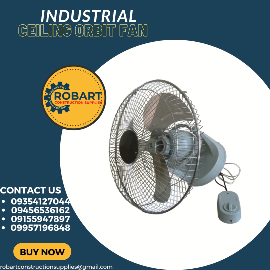 INDUSTRIAL CEILING ORBIT FAN, Commercial & Industrial, Construction ...
