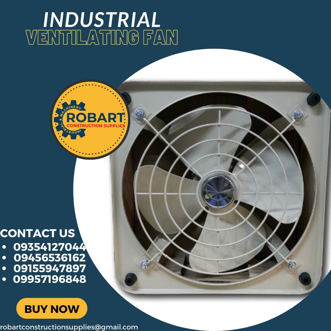 INDUSTRIAL VENTILATING FAN, Commercial & Industrial, Construction Tools ...