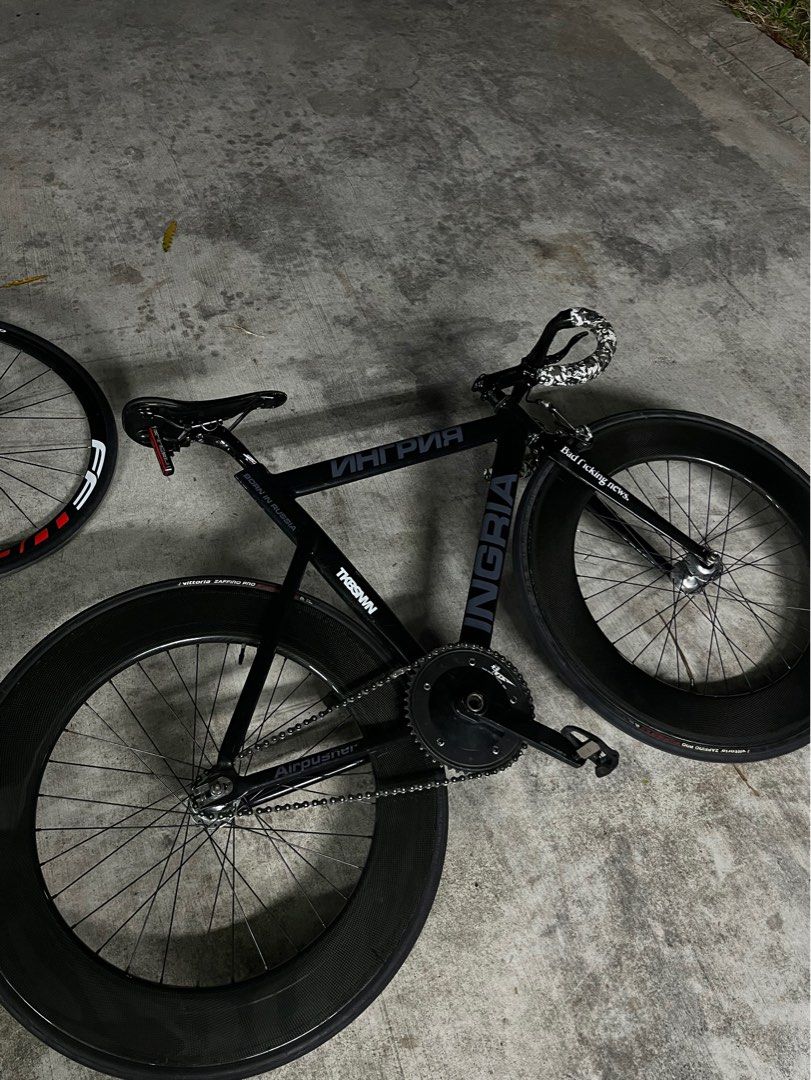 INGRIA AIRPUSHER FIXIE FS FRAMESET , Sports Equipment, Bicycles & Parts ...