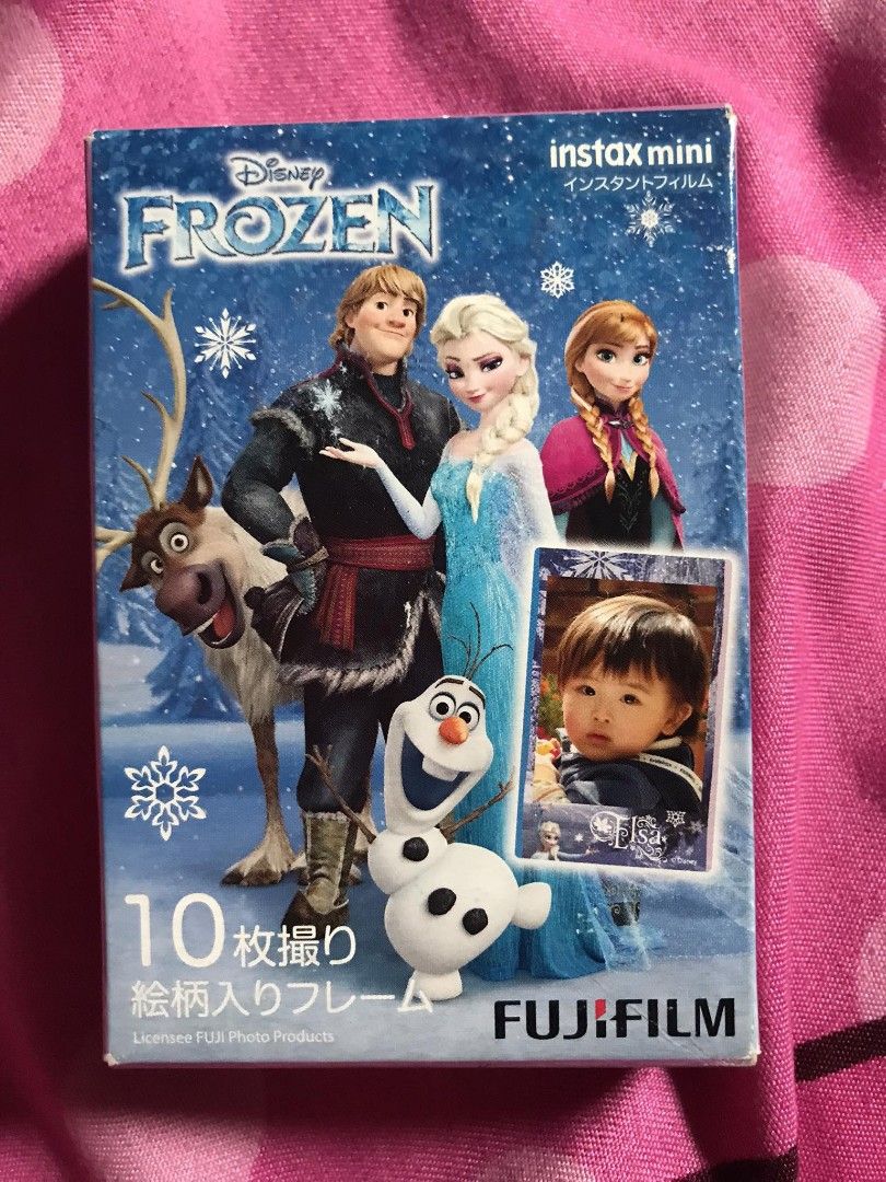 Instax mini Disney's Frozen, Photography, Cameras on Carousell