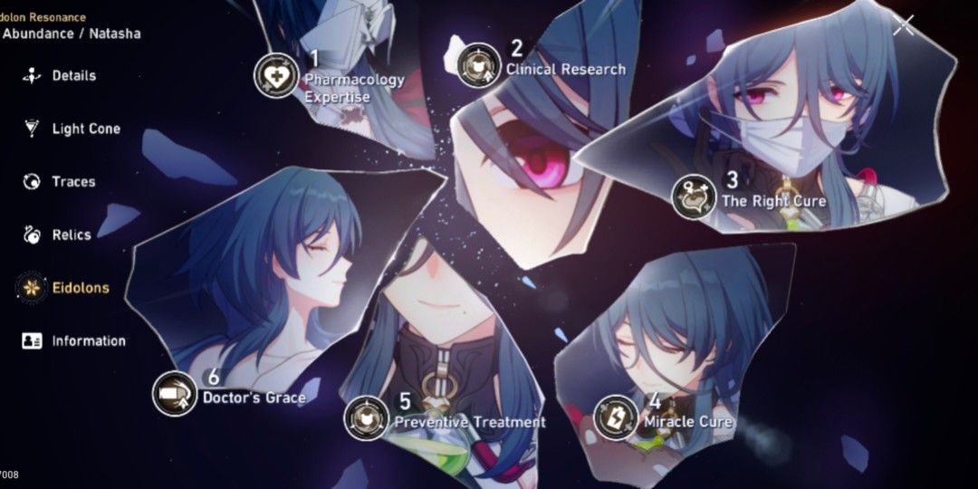 jingyuan, silverwolf, bronya with signature light cone, gepard, yanqing ...