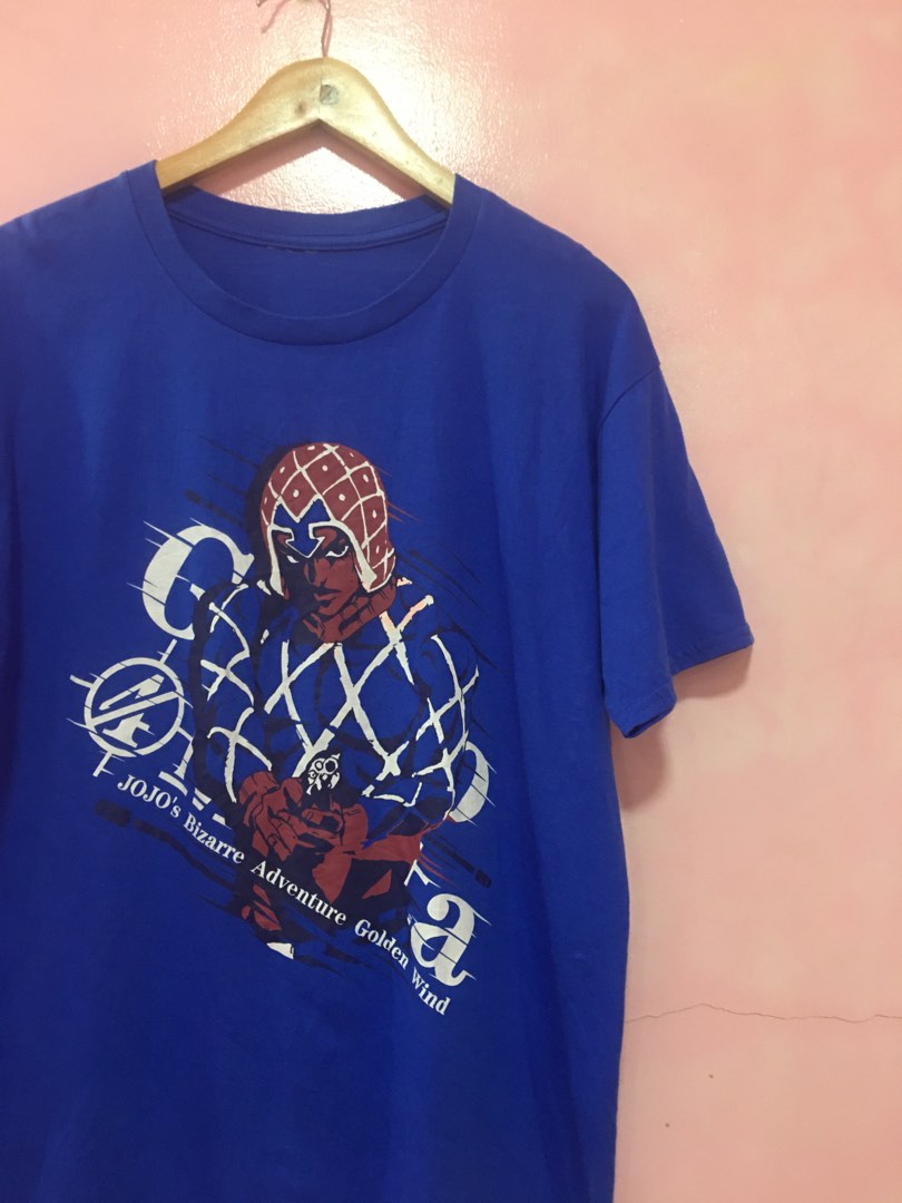 JOJO's Bizarre Adventure Golden Wind " Guido Mista" Promo Shirt, Men's ...